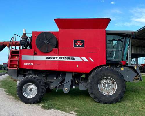 Cosechadora Massey Ferguson 9690 Impecable Draper 2020 - Agroads