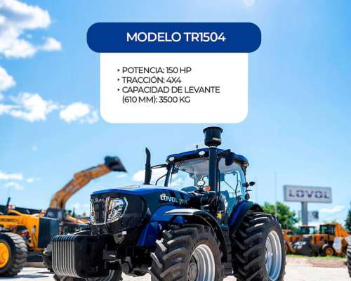 Tractor Lovol 150 HP Doble Traccion - Año: 2025 - Agroads