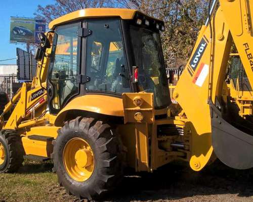 Pala y Retro Lovol FLB468 4X4 Motor 100 HP A/A - Año: 2019 - Agroads