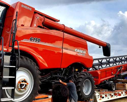 Case 6150 DT RD Nueva. sin Uso. Plat 35 Pies Caracol - Agroads