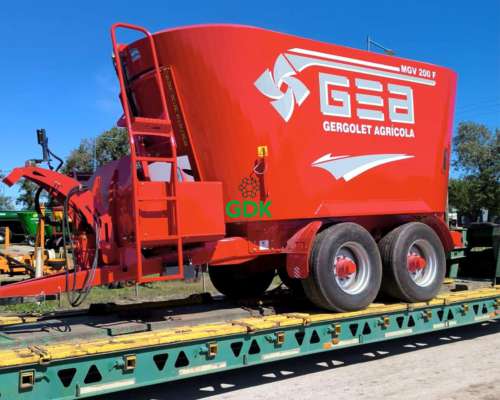 Mixer GEA Vertical Doble MGV 200f. - Año: 2024 - u$s 73.680 - Agroads