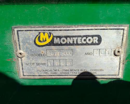 Acoplado Tanque Montecor Combinado 3000 Lts. con Gomas - Agroads