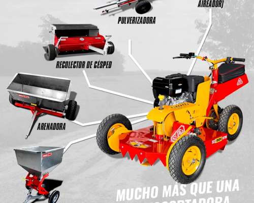 Motocortadora de Cesped C. / Motor RH 15 HP Arranque Manual - Agroads