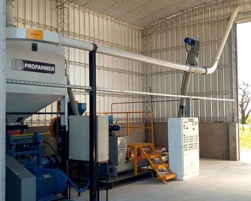 Linea de Extrusado y Prensado de Soja (capacidad: 12 Tn/dia) - Agroads