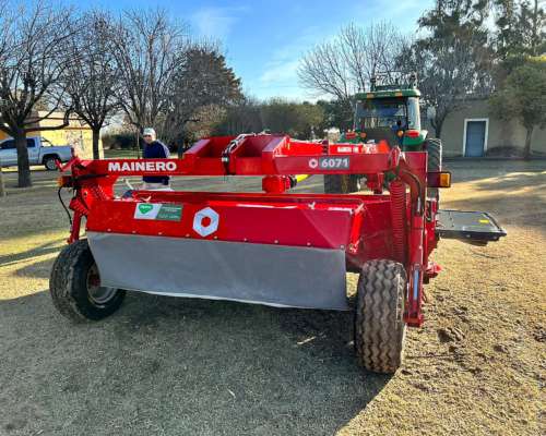 Segadora Mainero 6071 Último Modelo, Tiro Central. - Agroads