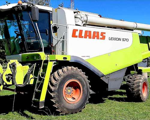 Claas Lexion 570 Mod 2008 , Estrenada en 2010 - Año: 2008 - Agroads